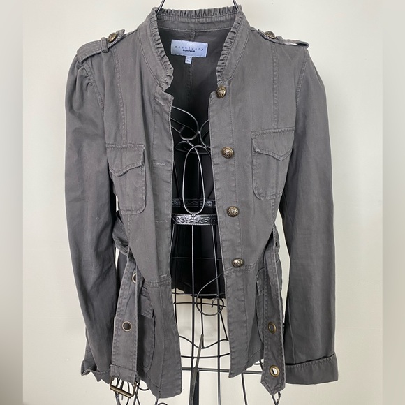 Sanctuary | Jackets & Coats | Sanctuary Surplus Gray Lightweight Jacket ...